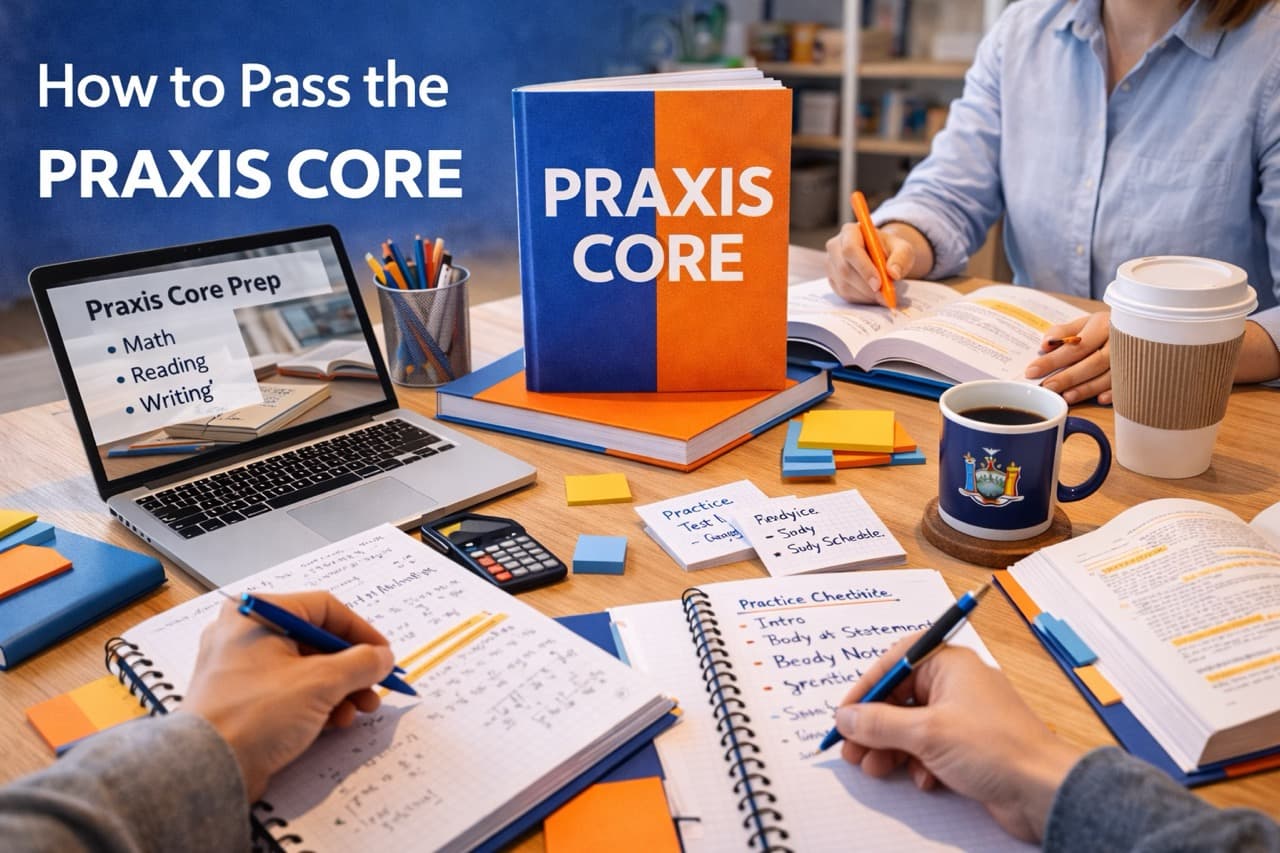 How to Pass the Praxis Core: Reading, Writing & Math Strategy Guide ...